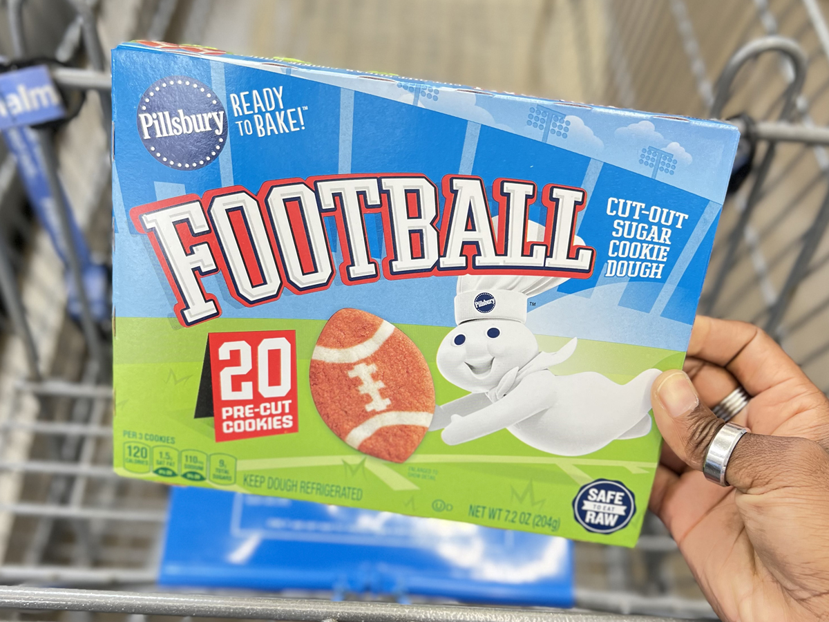 Pillsbury Football Sugar Cookies 20-Count Only $3.68 at Walmart | Hip2Save