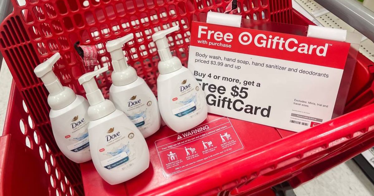 Score 4 Dove Hand Washes for LESS Than the Cost of 1 After Cash Back at ...