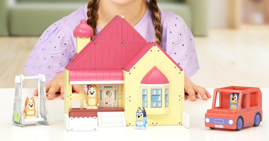 Pre-Order NEW Bluey Magnetic Tile Building Playset on Amazon | Hip2Save