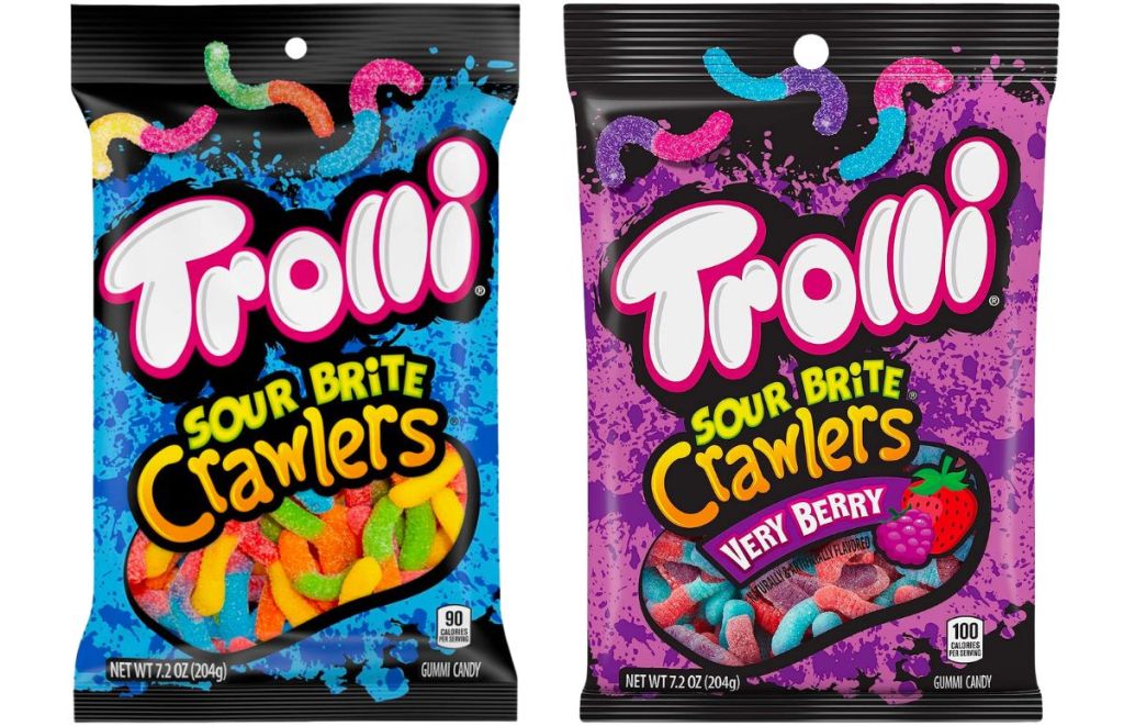 Trolli Sour Gummy Worms Candy 7.2oz Bag Only $1.65 Shipped or Less on ...