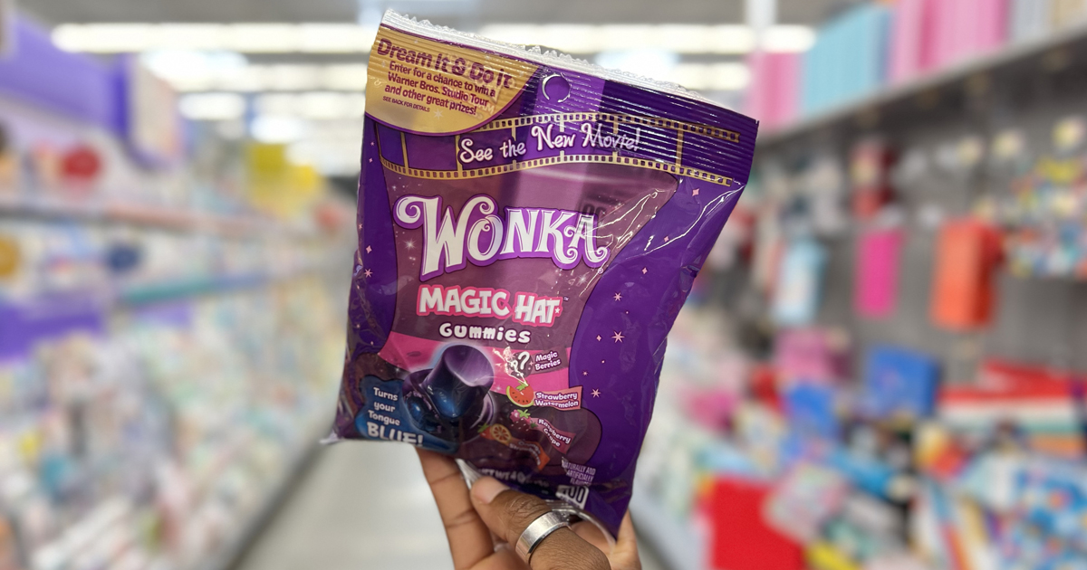 Grab Wonka Magic Hat Gummies for Just $1.98 at Walmart + $5 Off Movie ...