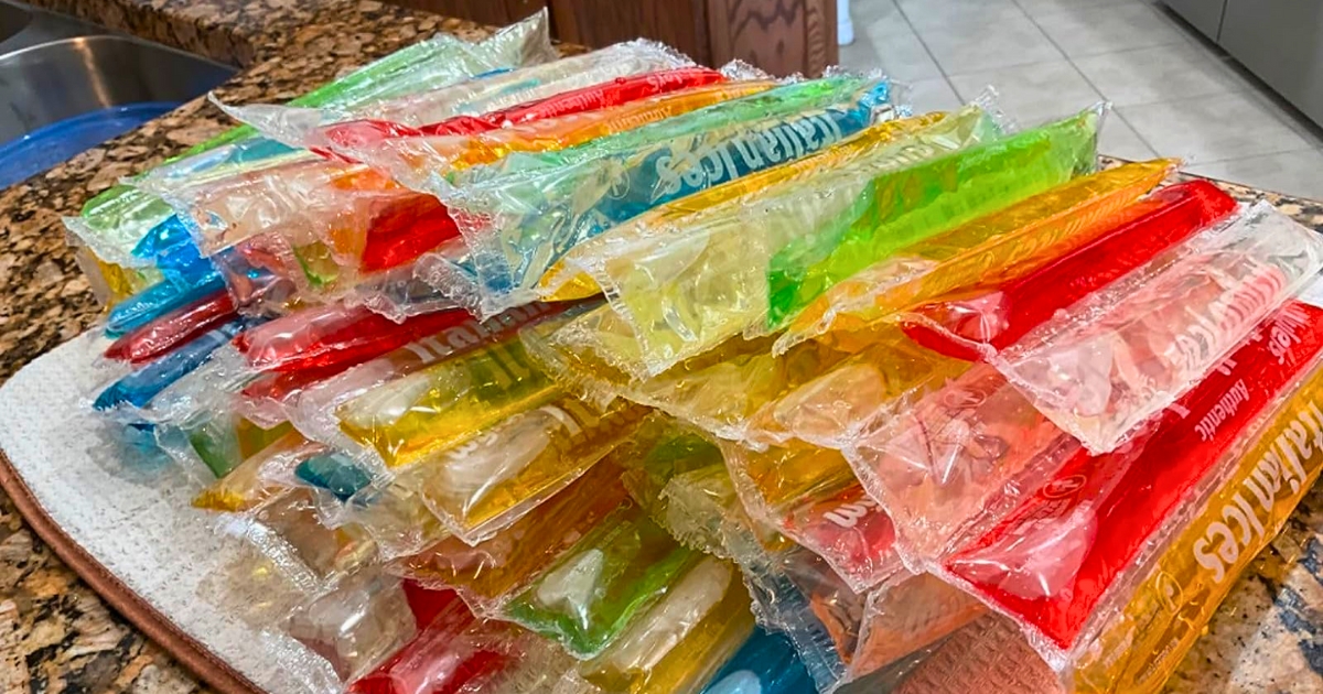 Wyler's Italian Ice Freezer Bars 96-Count Variety Pack Only $4.91 ...