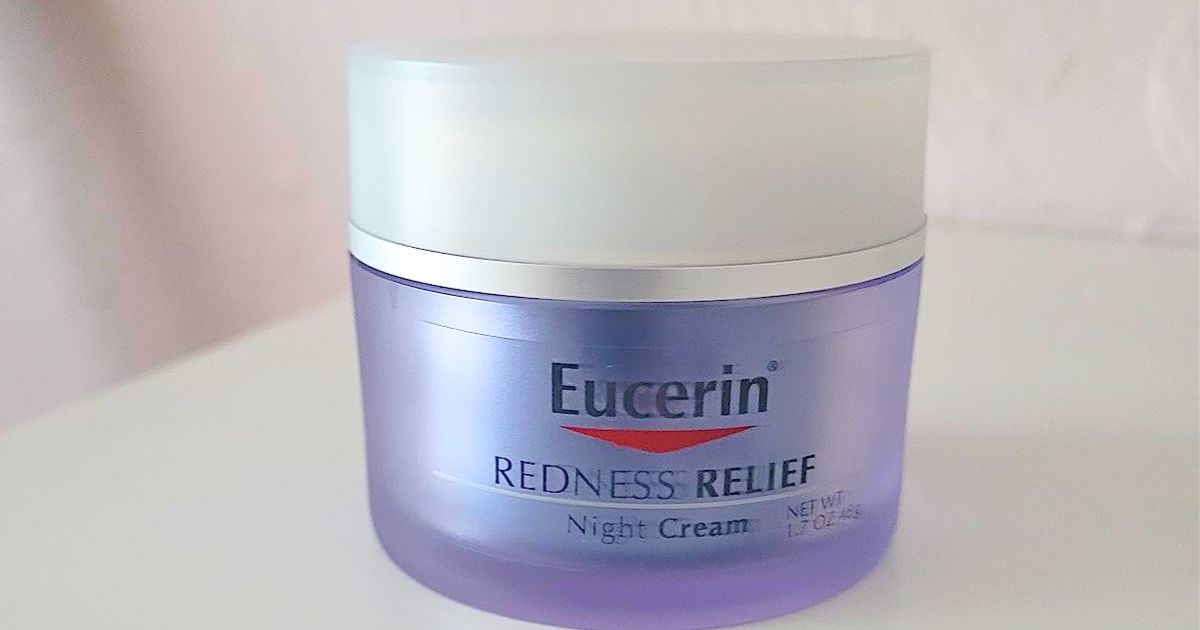 Eucerin Redness Relief Night Creme Only $6.39 Shipped on Amazon ...