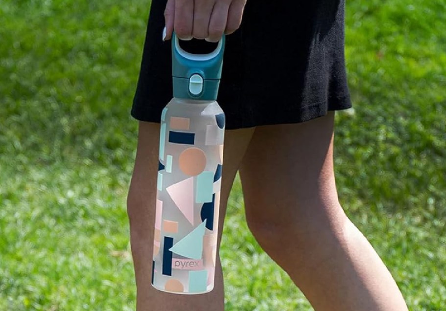 Pyrex Color Changing Glass Water Bottles from $8.99 on Amazon ...