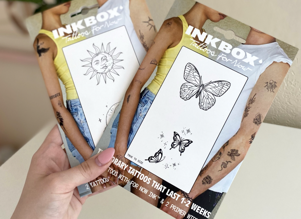 HURRY! FREE Inkbox Temporary Tattoos 2-Pack After Walmart Cash (Fades ...