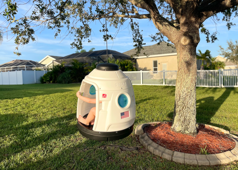 The NEW Step2 Space Swing Makes an Out of this World Gift (Save w/ This ...