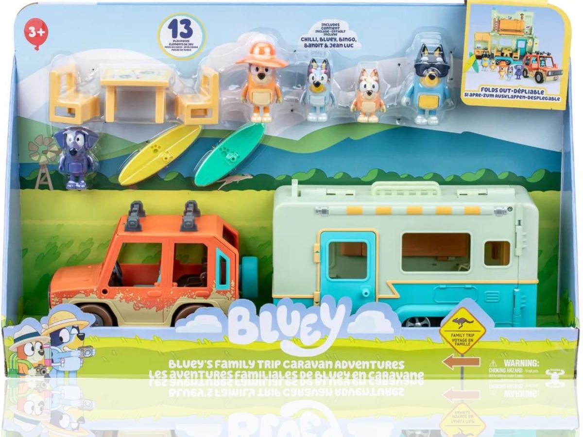 *NEW* Bluey Family Trip Caravan Playset Only $34.86 on SamsClub.com ...