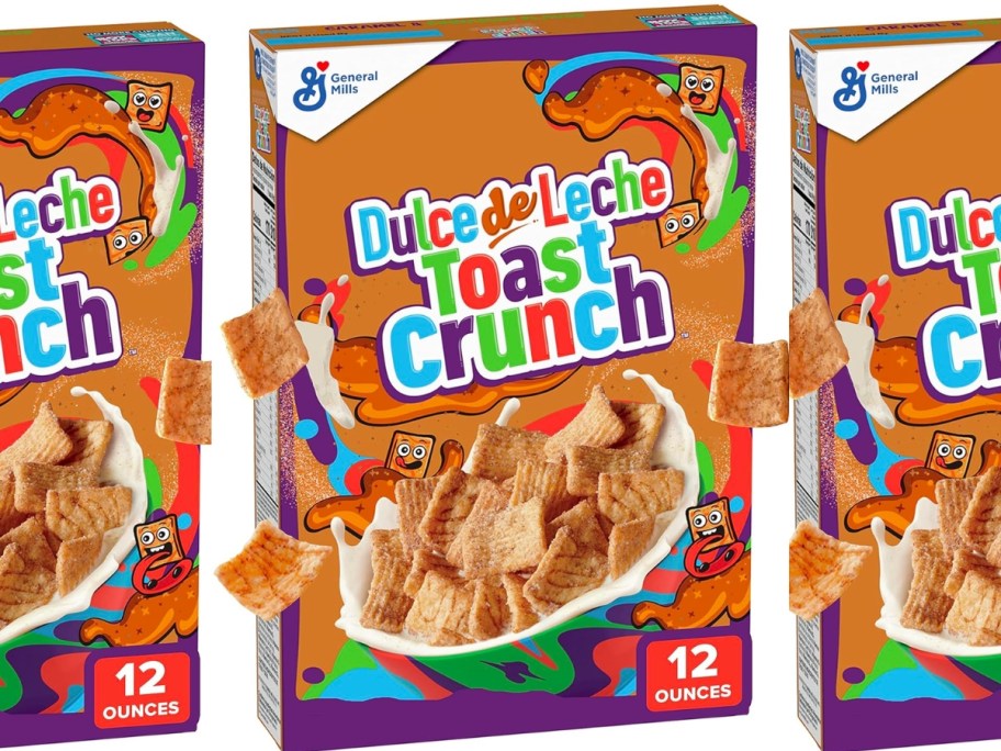Dulce de Leche Toast Crunch Breakfast Cereal Just $2.62 Shipped on ...