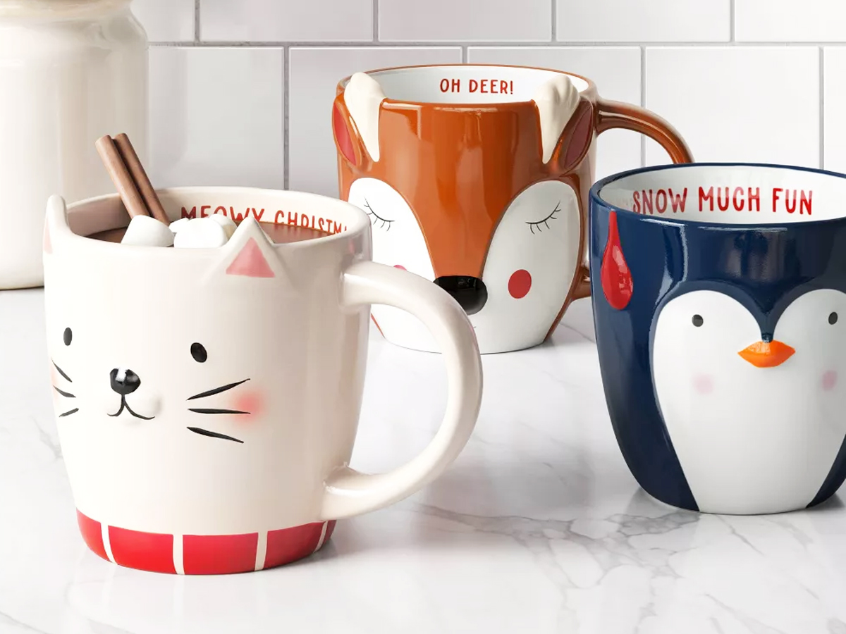 You'll Want ALL of These $5 Target Christmas Mugs! | Hip2Save