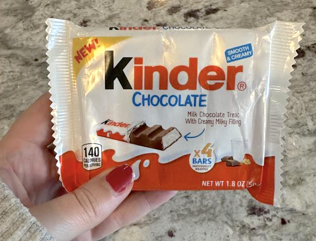 Better than FREE Kinder Chocolate Bars 4-Pack After Cash Back at Target ...