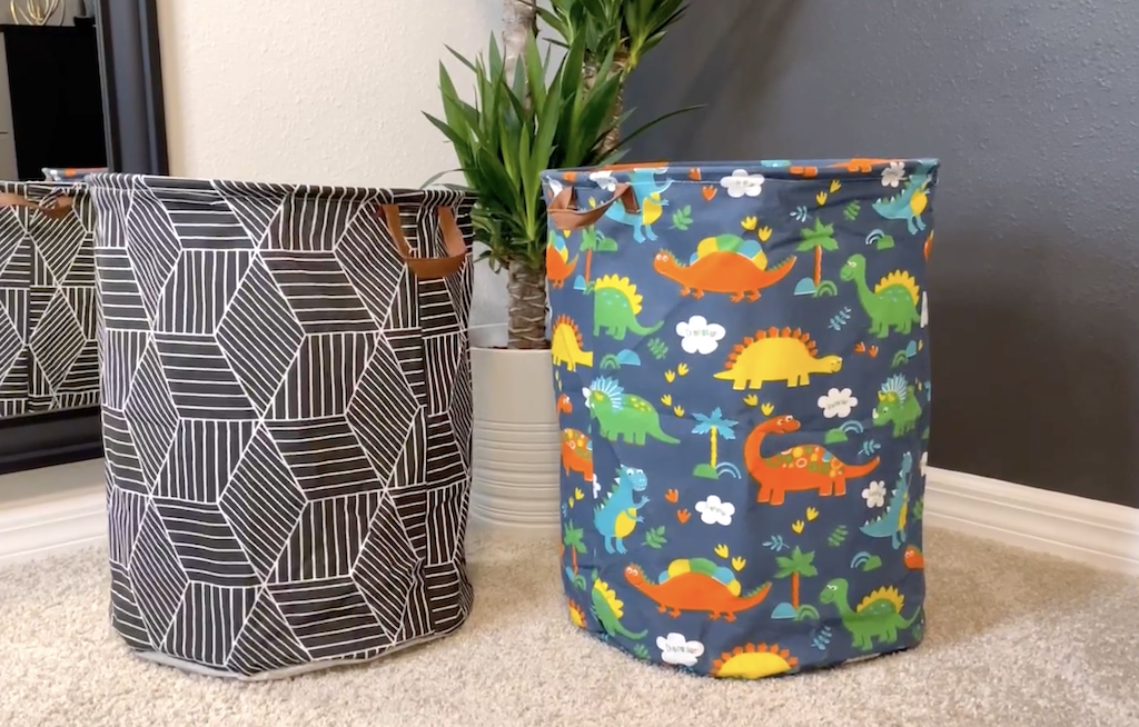 Collapsible Laundry Baskets 2-Pack ONLY $15.49 on Amazon (UNDER $8 Each ...