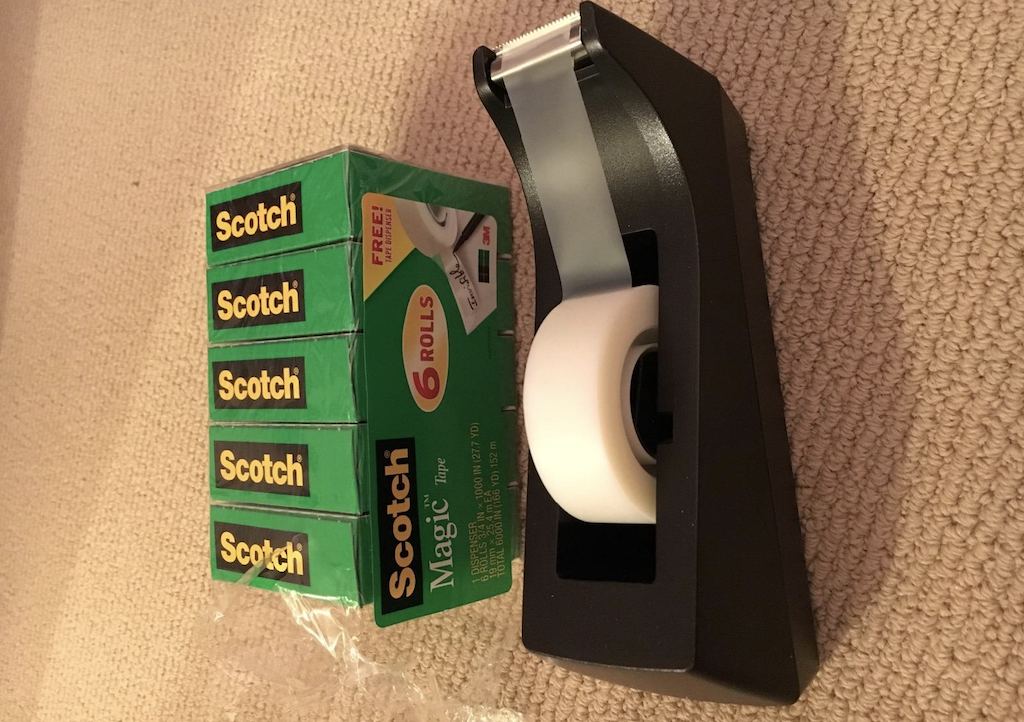 SIX Rolls of Scotch Magic Tape + Dispenser Only $12.98 on Amazon ...