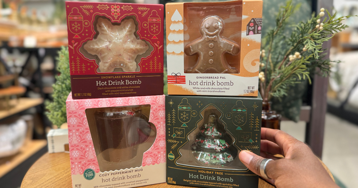 NEW Target Holiday Hot Cocoa Bombs Only $4! | Hip2Save