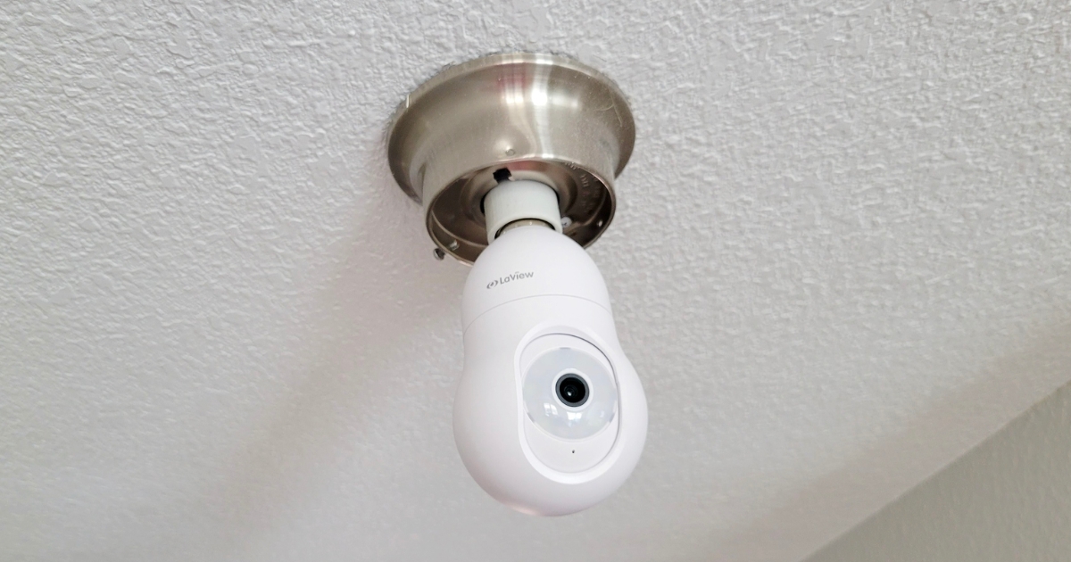 Wireless Smart Light Bulb Security Camera Only $18.92 Shipped for ...