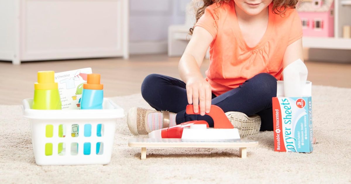 Melissa & Doug Laundry Set Only $10.38 on Target.com - Cute Gift Idea ...