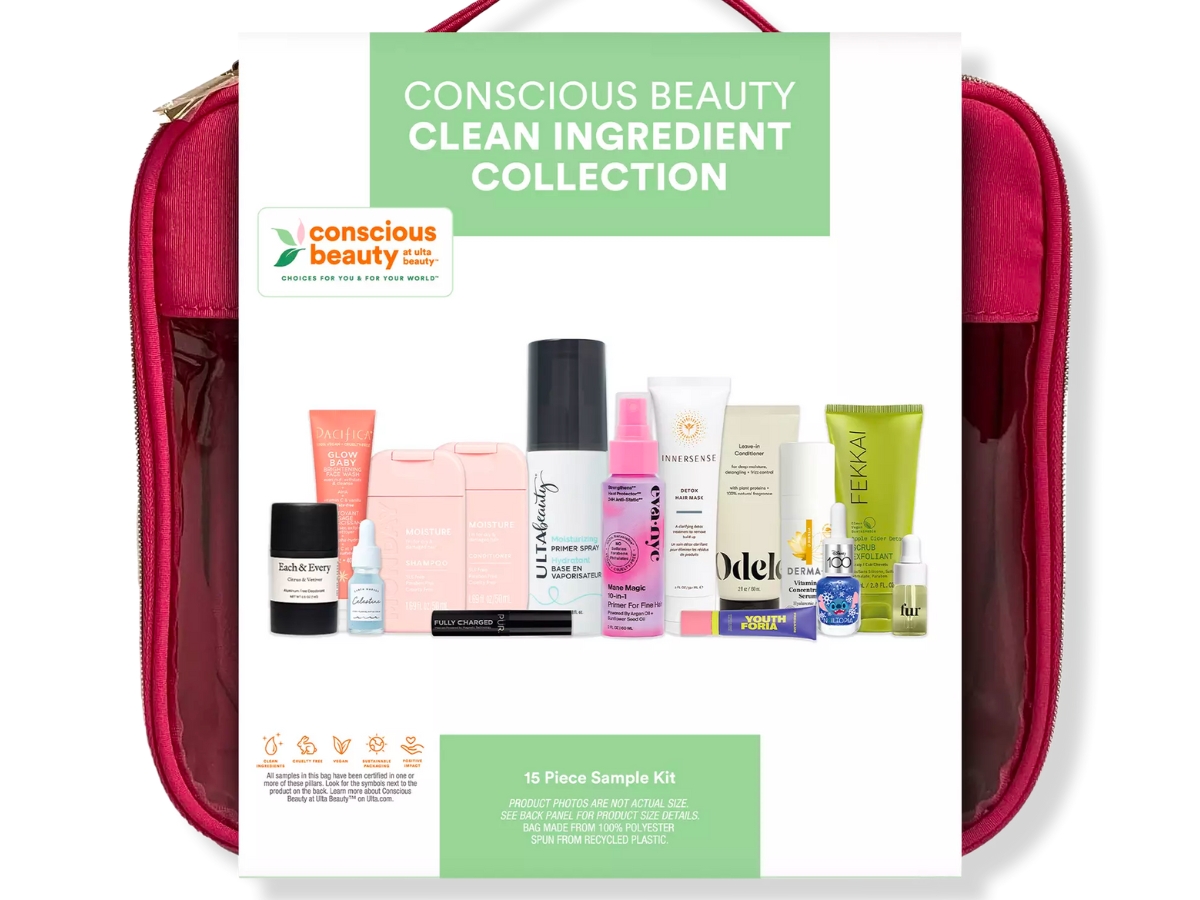 ULTA Beauty Clean Ingredient Sampler Kit Only $19 (Regularly $40 ...