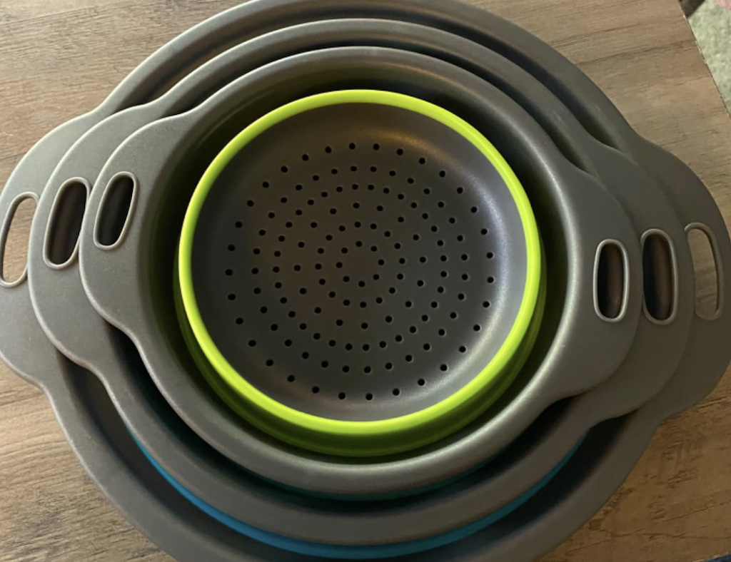 Collapsible Colander 3-Pack Set Only $11.99 on Amazon (Regularly $28 ...