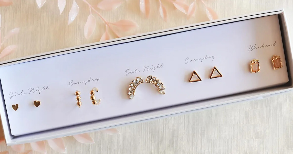 Stud Earrings Sets Only $15.88 Shipped on Jane | Perfect Stocking ...