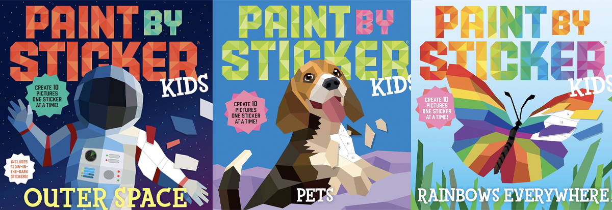 Buy 2, Get 1 Free Paint by Sticker Kids Books on Amazon (From $4.82 ...