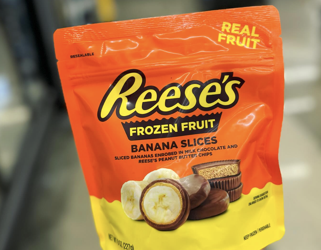 NEW Hershey's & Reese's Chocolate Covered Frozen Fruit Candy Now ...