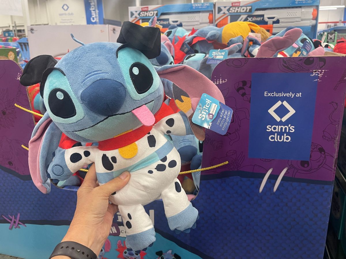 Disney Stitch Plush Only $14.98 at Sam's Club | Simba, Pongo ...