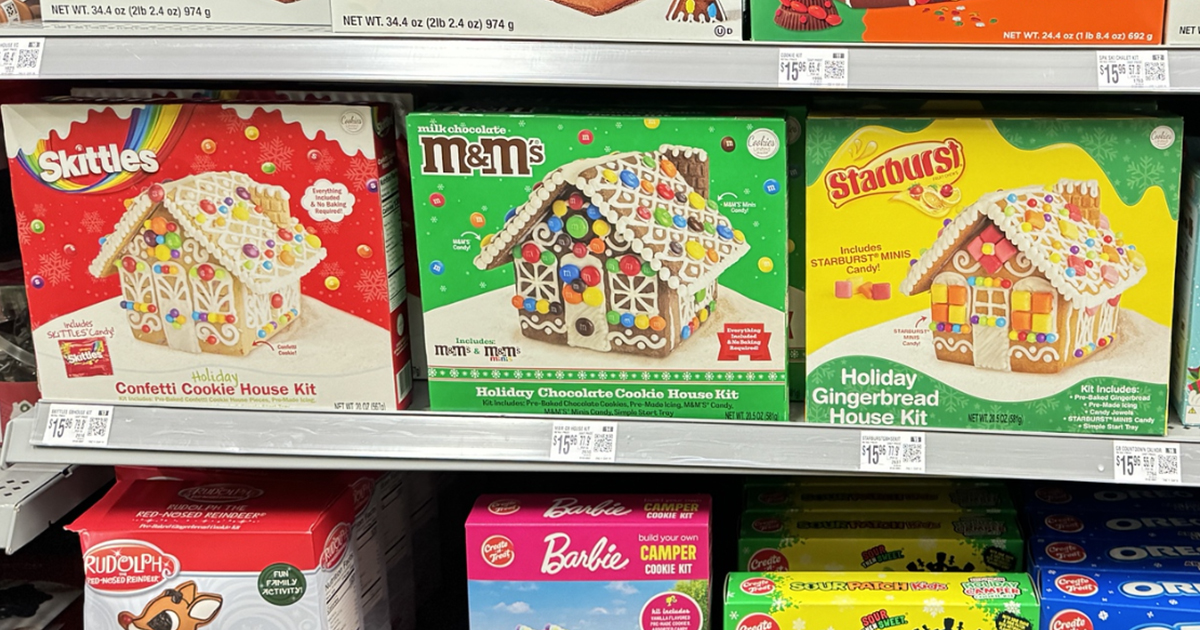 Best Gingerbread House Kit to Buy - From $4.98 at Walmart!