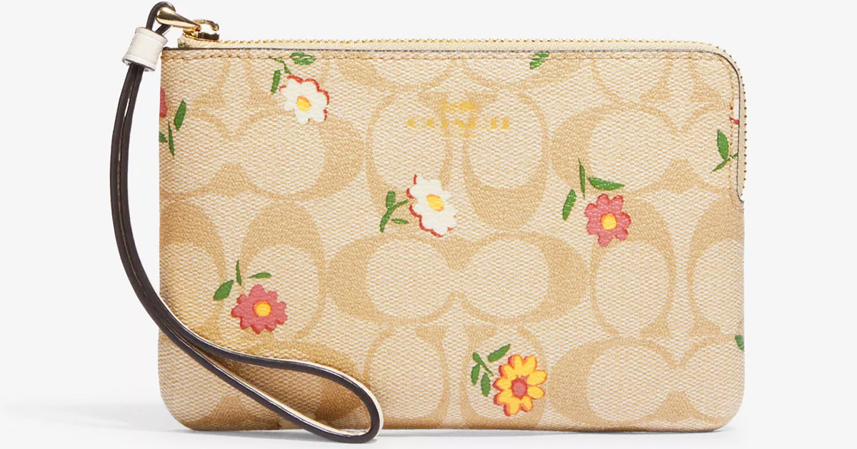 70% Off Coach Wristlets & Wallets | Prices from $23.40 Shipped