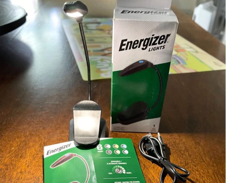 Energizer Rechargeable LED Book Light Just $8 on Amazon (Regularly $16 ...