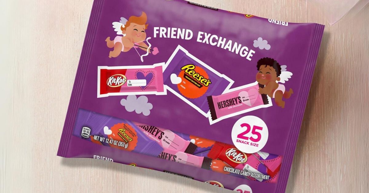 Hershey's Valentine's Day 25-Count Variety Pack ONLY $4.87 on Amazon ...