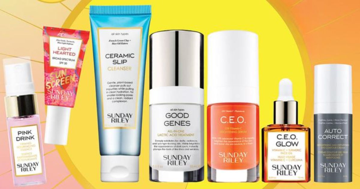 Sunday Riley Complete Morning Routine 7-Piece Set from $62 Shipped on ...