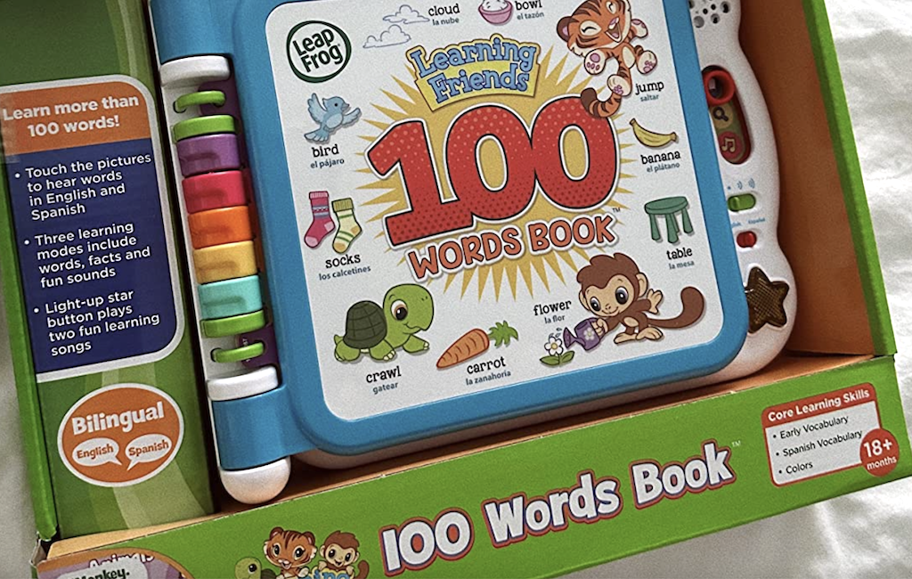 50% Off LeapFrog Learning Friends 100 Words Book on Amazon | Over ...