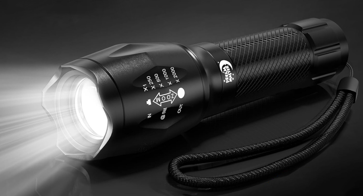 50% Off LED Flashlights 2-Pack w/ Extra Batteries on Amazon (Easy ...