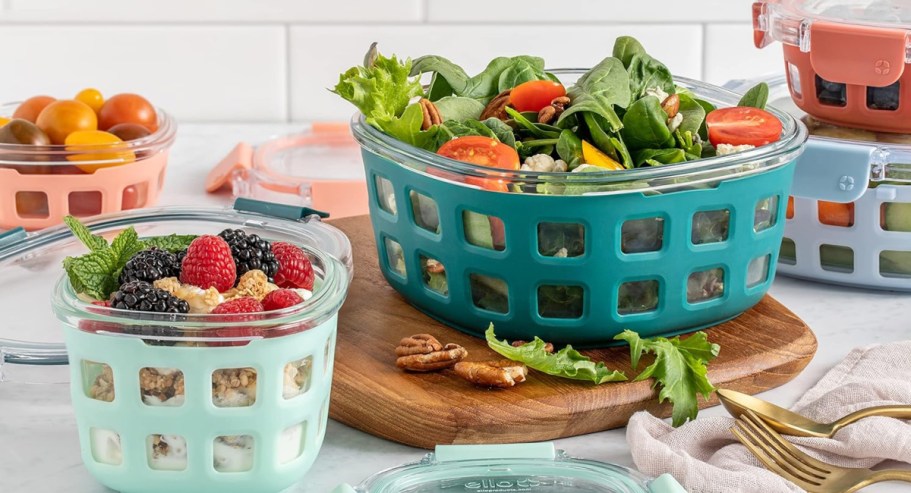 Ello Glass Food Storage Containers 10-Piece Sets from $22.79 Shipped ...