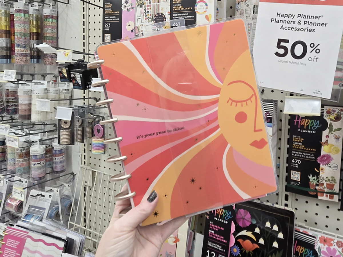 Get 50% Off Happy Planners & Accessories at Michaels (Grab Your 2025 ...