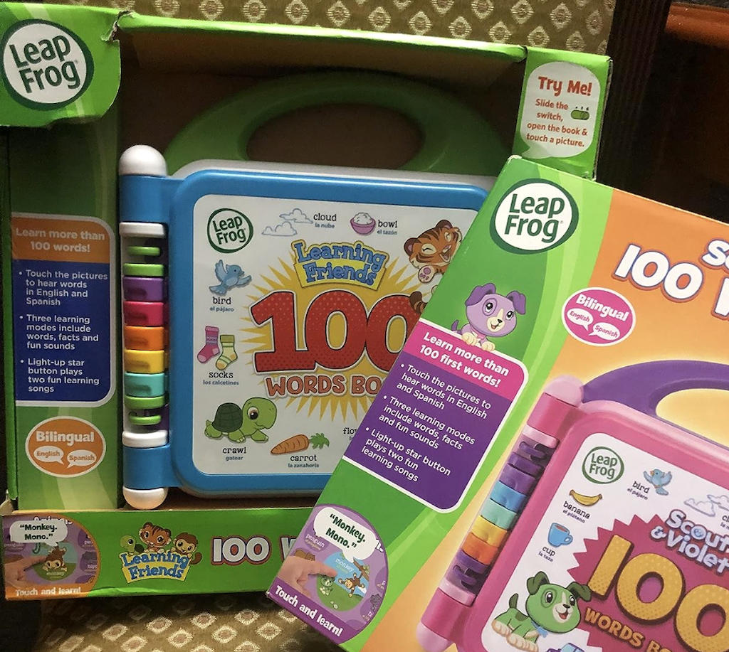 50% Off LeapFrog Learning Friends 100 Words Book on Amazon | Over ...