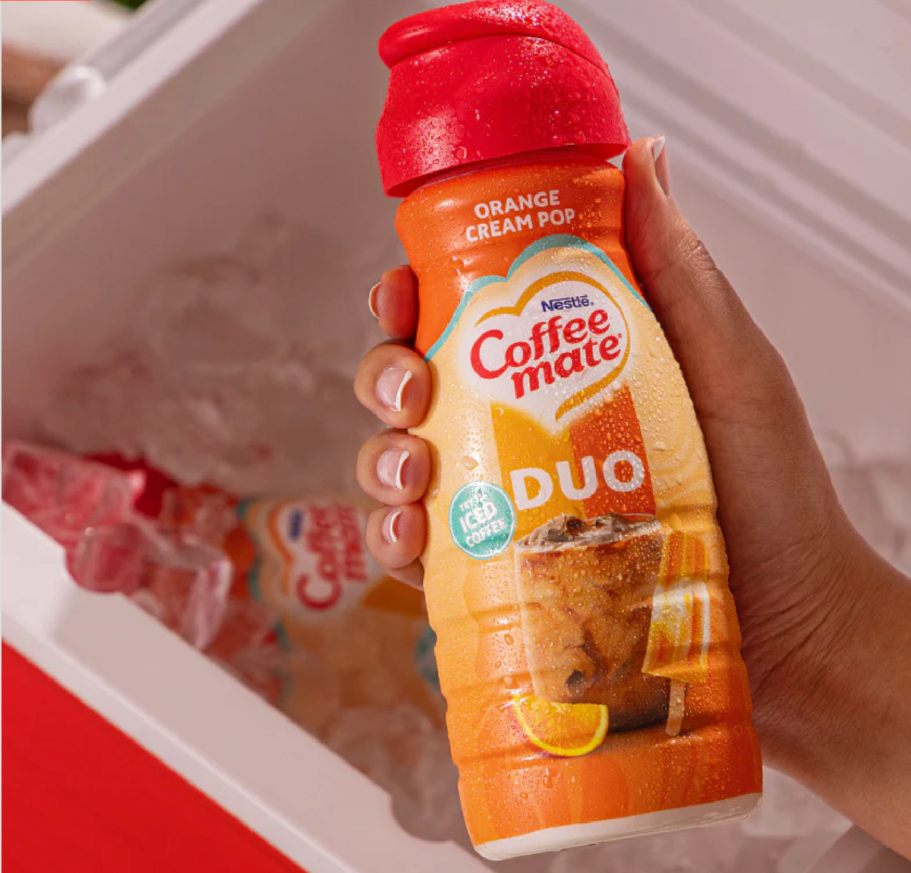 NEW Coffee Mate Orange Cream Pop Flavor Just $2 Shipped on July 12th ...