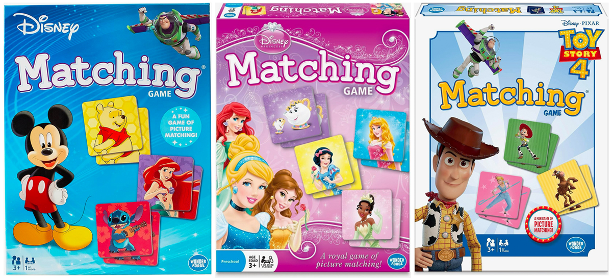 Disney Matching Games Only $6.44 on Amazon | Perfect for Rainy Days ...