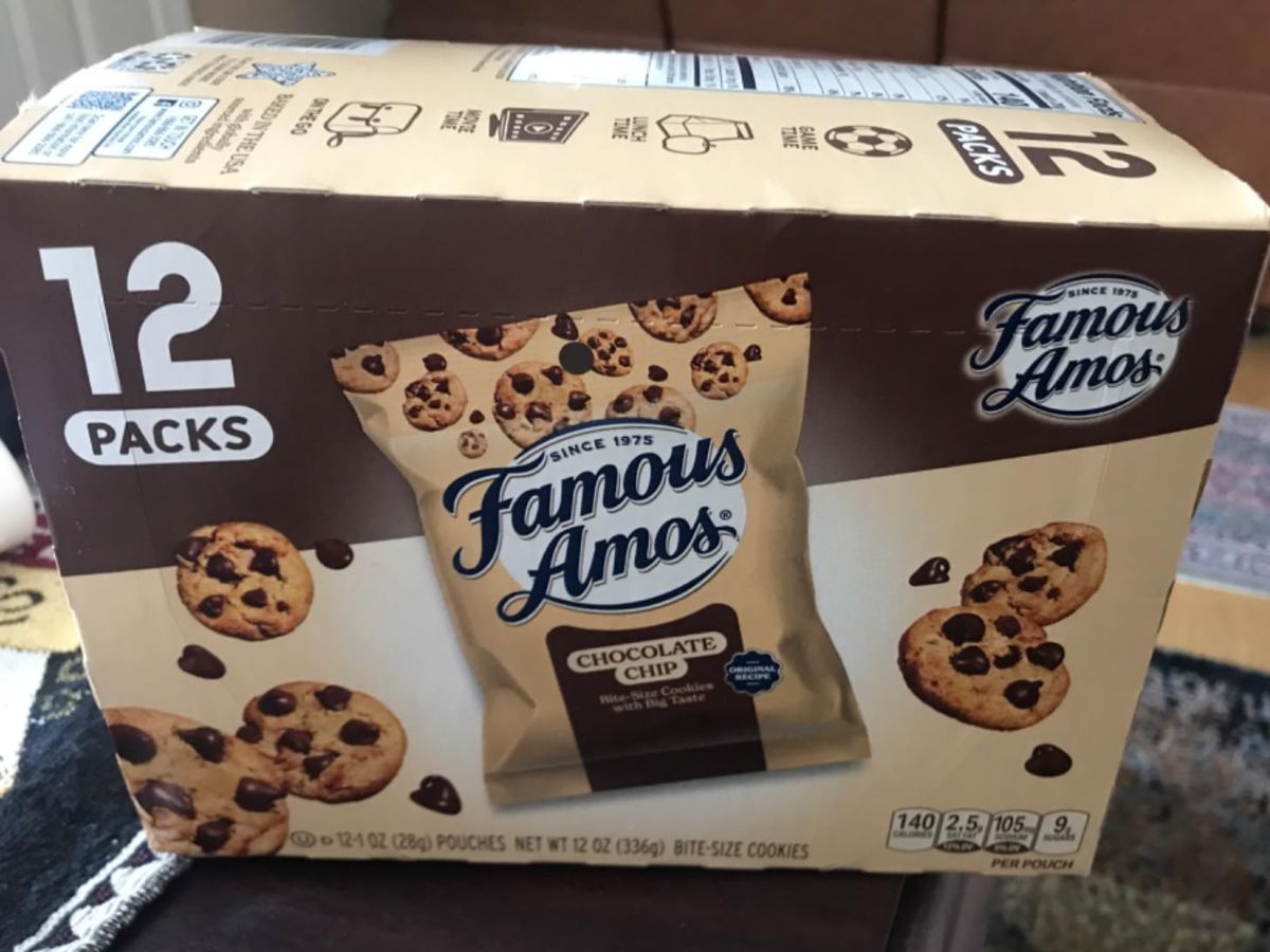 Famous Amos Chocolate Chip Cookies 12-Pack Just $5 Shipped on Amazon ...