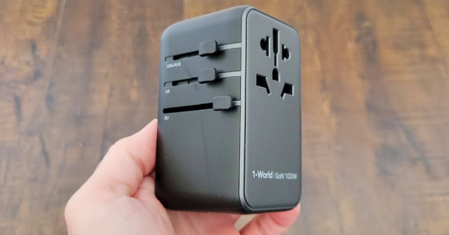 Universal Travel Adapter ONLY $27.99 Shipped on Amazon (Works w ...