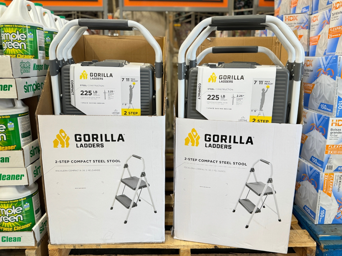 Gorilla Ladders Step Stool Just $19.97 Shipped on HomeDepot.com (Reg ...
