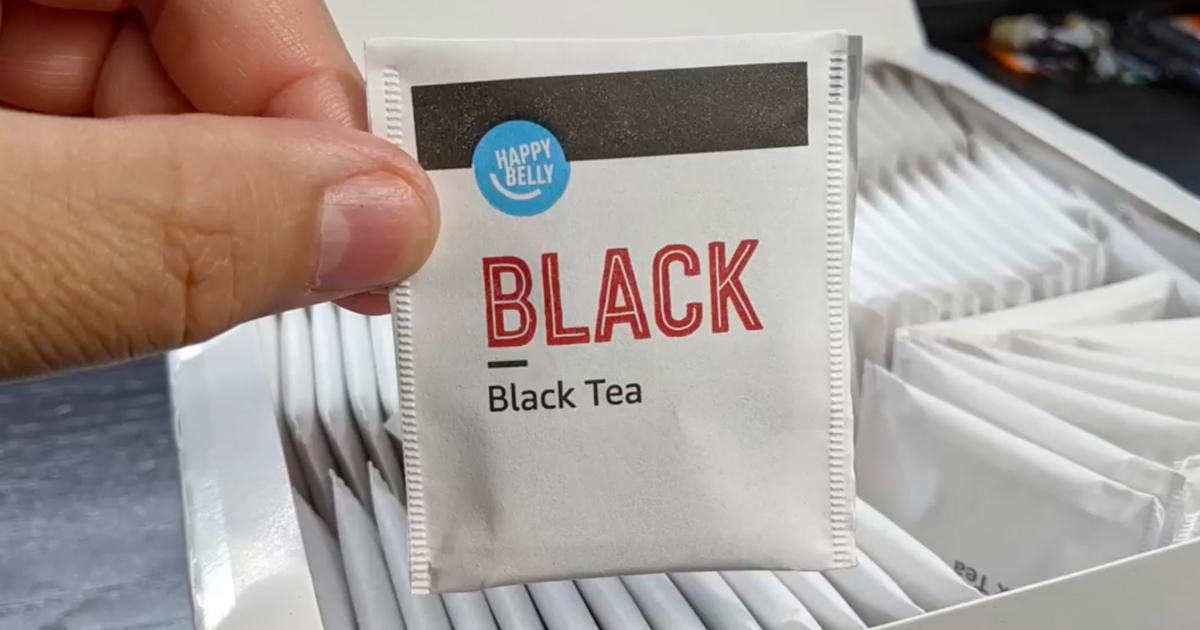 Happy Belly Black Tea Bags 100-Count Box Only $2.19 Shipped on Amazon ...