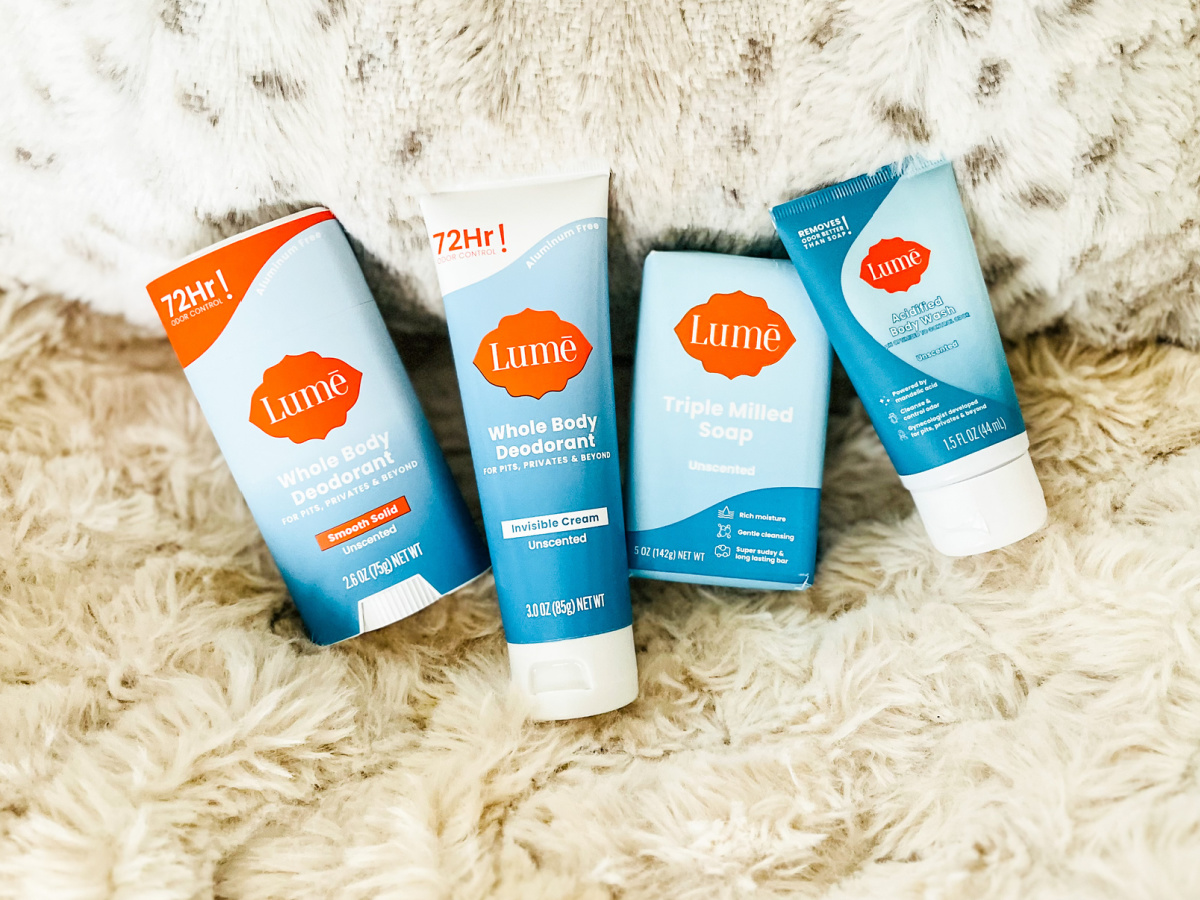 Aluminum-Free Lume Deodorant Starter Pack Just $29.98 Shipped