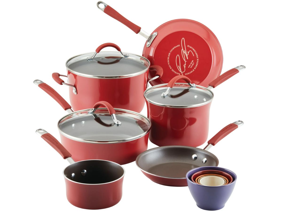 Stackable Savings on Rachael Ray Cookware = 14-Piece Set Just $118 ...