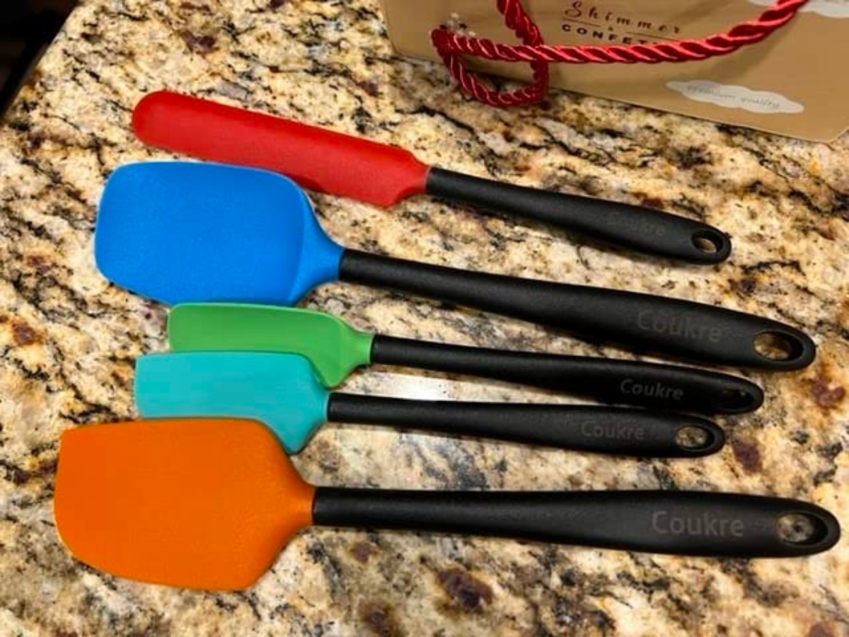 Silicone Spatula 5-Piece Set Only $7.49 on Amazon - Reviewers Rave ...