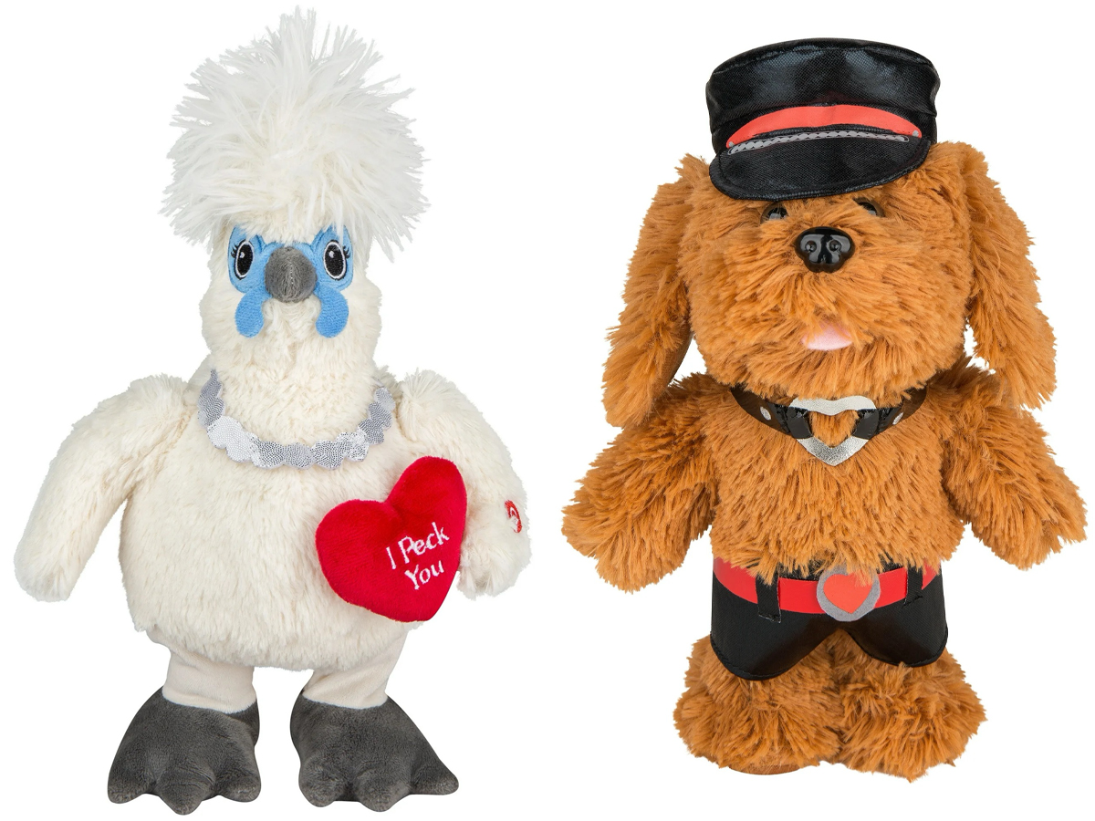 Walmart Valentine's Day Dancing Plushies Just $9.97 | Hip2Save