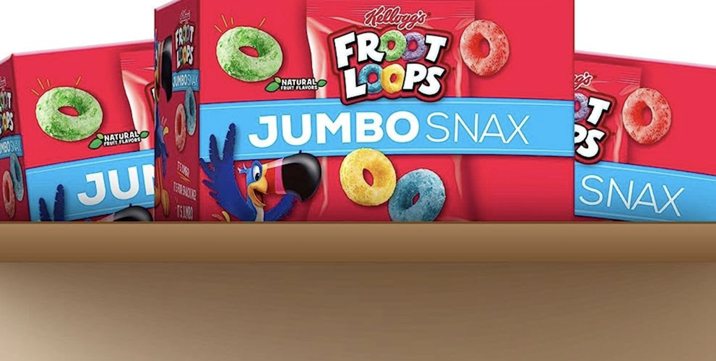 BOGO Kellogg’s Froot Loops Jumbo Snax on Amazon | 96 Bags JUST $6.80 ...