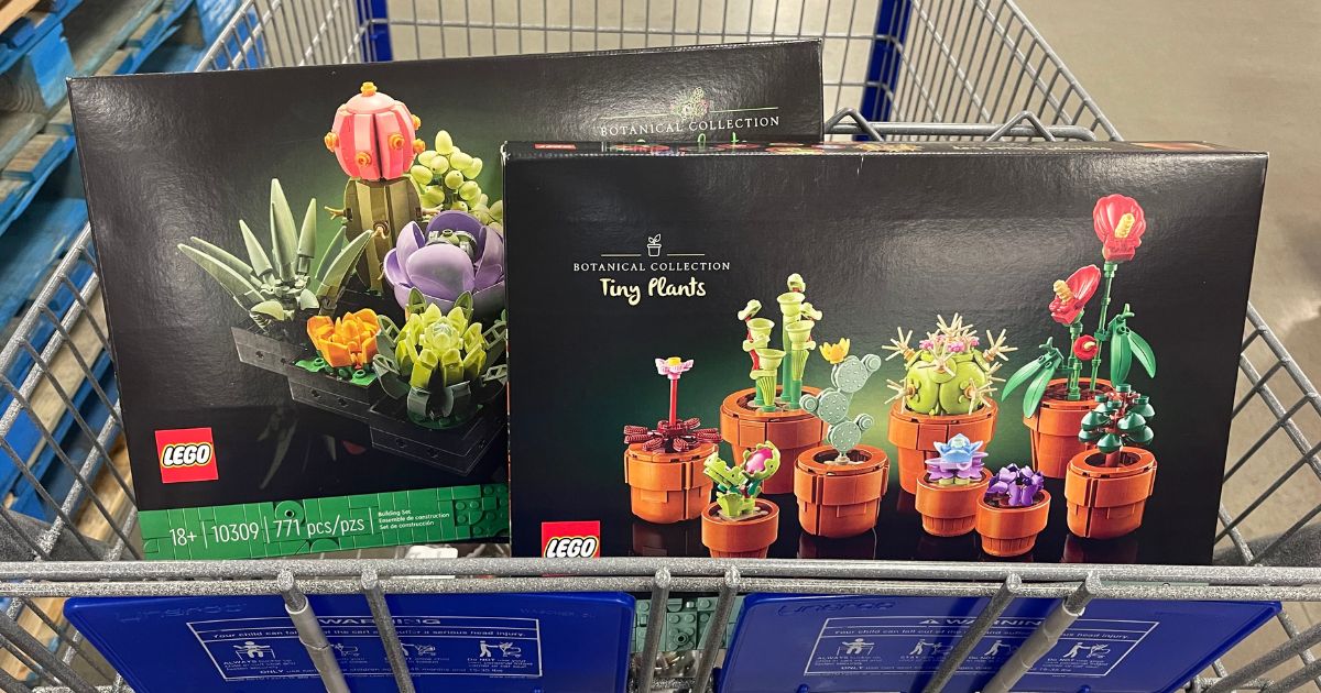LEGO Tiny Plants & Succulent Building Sets Only $39.98 at Sam's Club ...