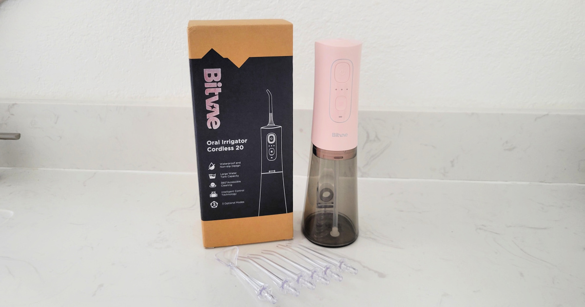 Bitvae Cordless Water Flosser $9.90 on Amazon | Includes Replacement ...