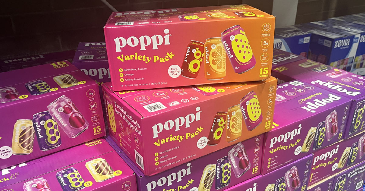 GO! Poppi Soda Variety Packs from 83¢ Per Can - Hip2Save