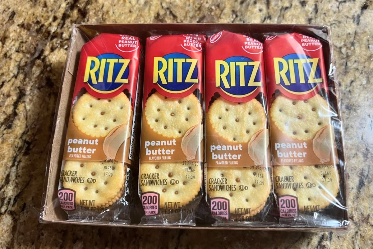 Ritz Peanut Butter Crackers 20-Count Snack Pack Only $5.59 Shipped on ...